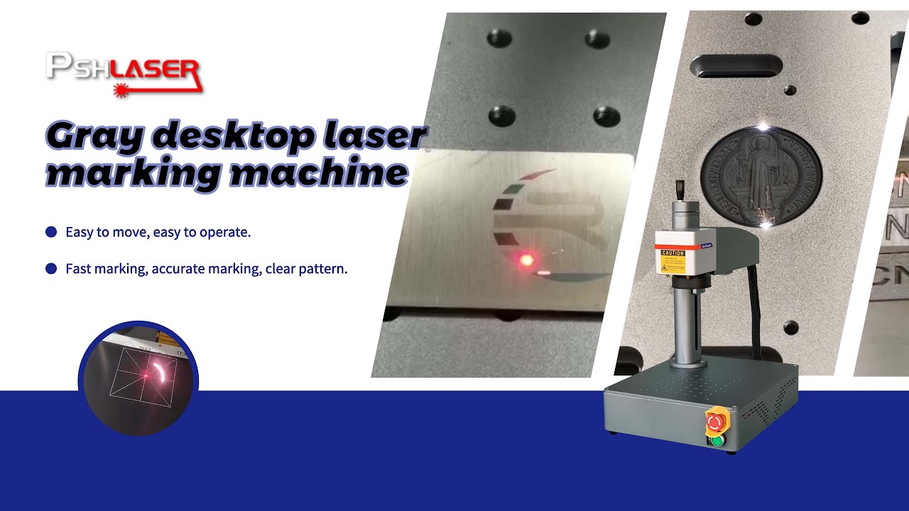 Laser marker 20W 30W fiber laser marking machines - YouTube