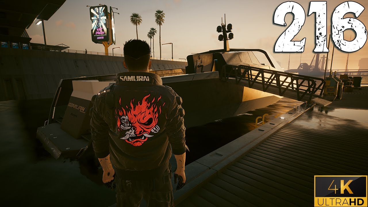 CYBERPUNK 2077 ULTIMATE EDITION #216 "BOAT DRINKS" (4K)(60FPS)(PS5 ...
