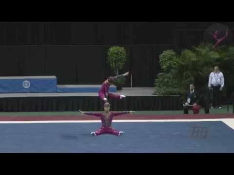 Acrobatic Gymnastics Amazing Skills - Men's Pairs (Gymnastics Floor ...