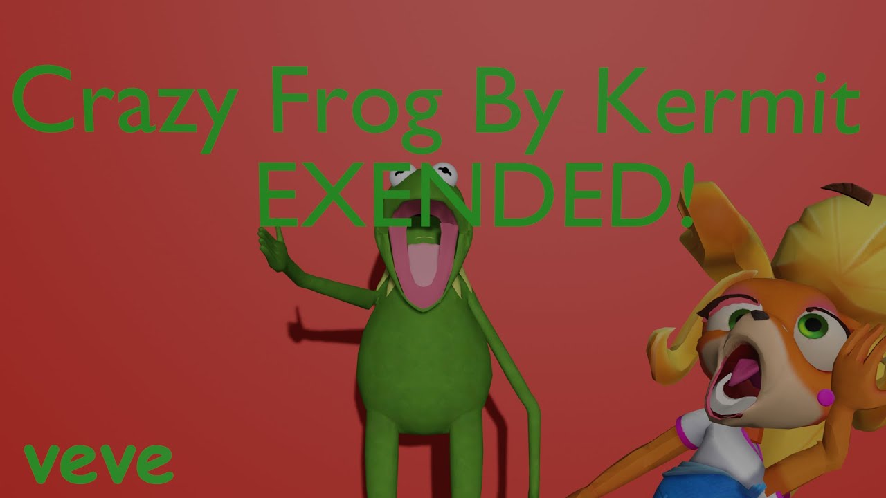 Kermit the Frog sings to Crazy Frog (Axel F) (Extended!) - YouTube