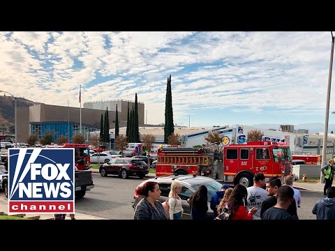 Police update the media on California high school shooting