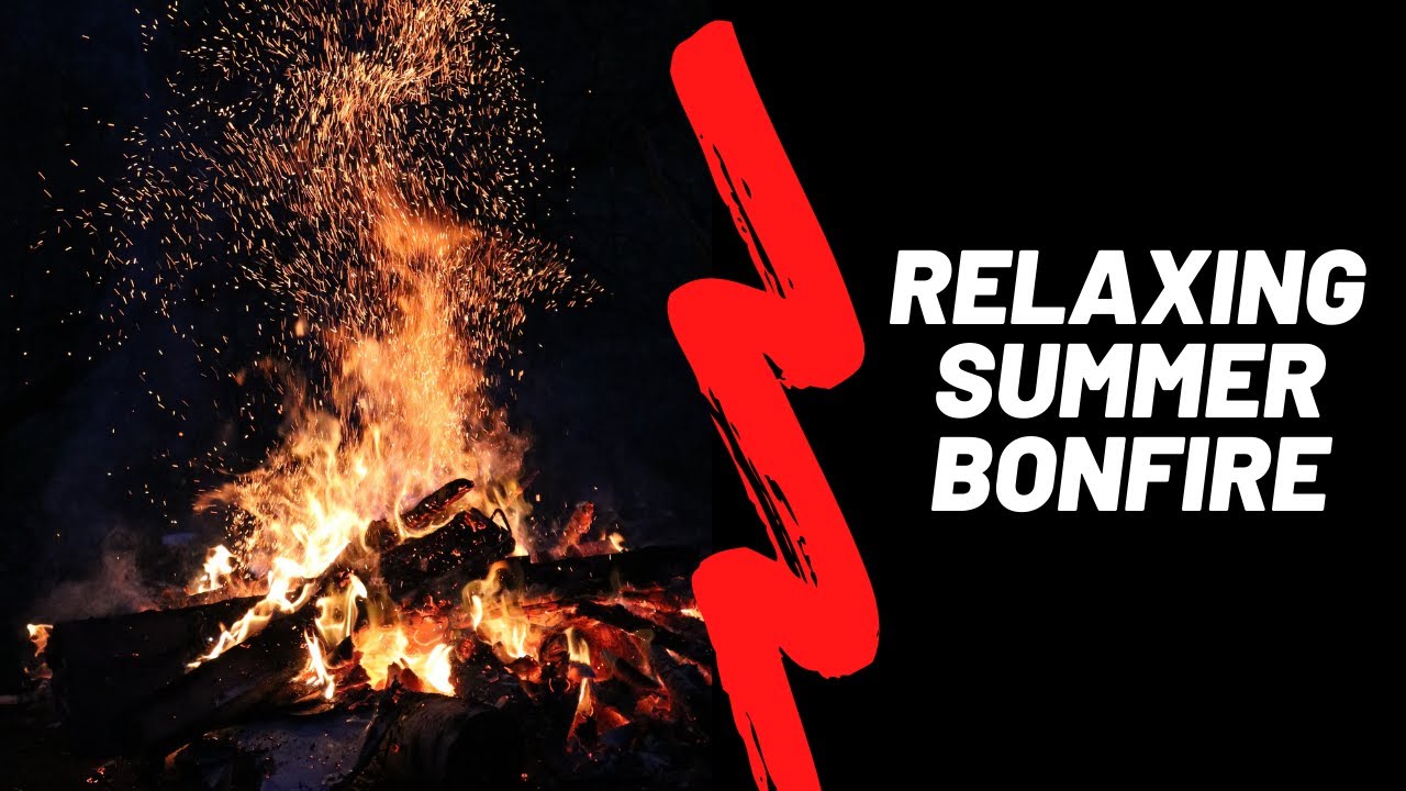 7 HOURS of Relaxing Bonfire Sounds - Burning Wood & Crackling Sounds ...