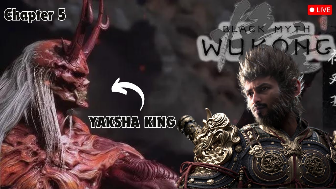 Black Myth WuKong Chapter 5 Bosses PS5 Live Gameplay - YouTube