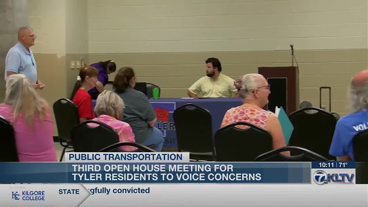Riders voice concerns ahead of Tyler Transit proposal presentation to ...