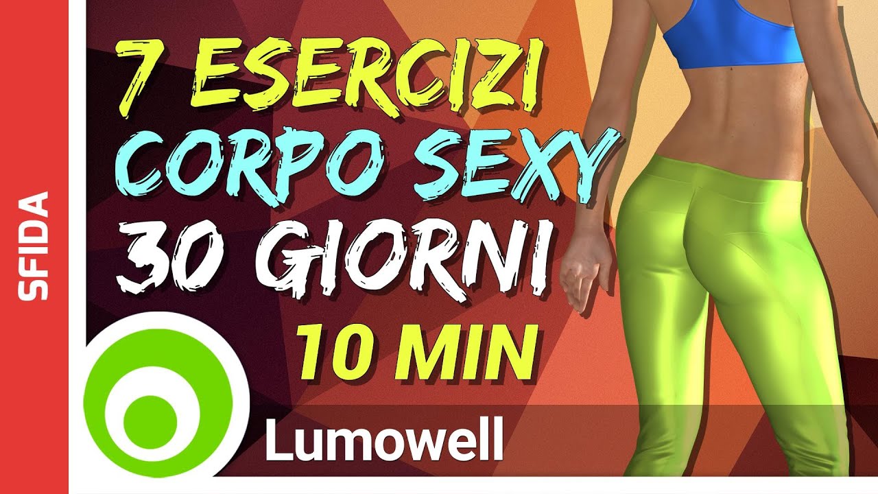 7 Esercizio Per Tonificare Il Corpo In Un Mese | Allenamento Completo A ...
