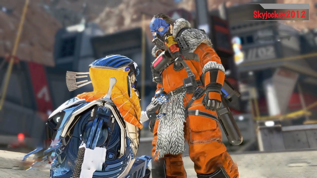 Apex legends all finishers on Revenant (bird of prey) - YouTube