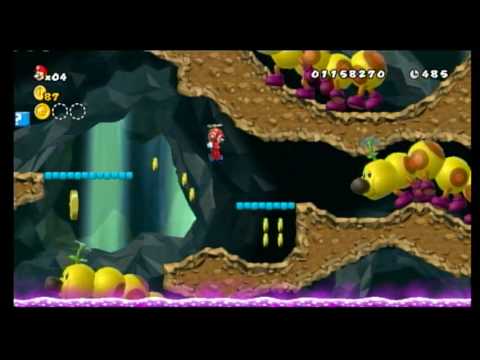 New Super Mario Bros. Wii - World 5-2 speed run - YouTube