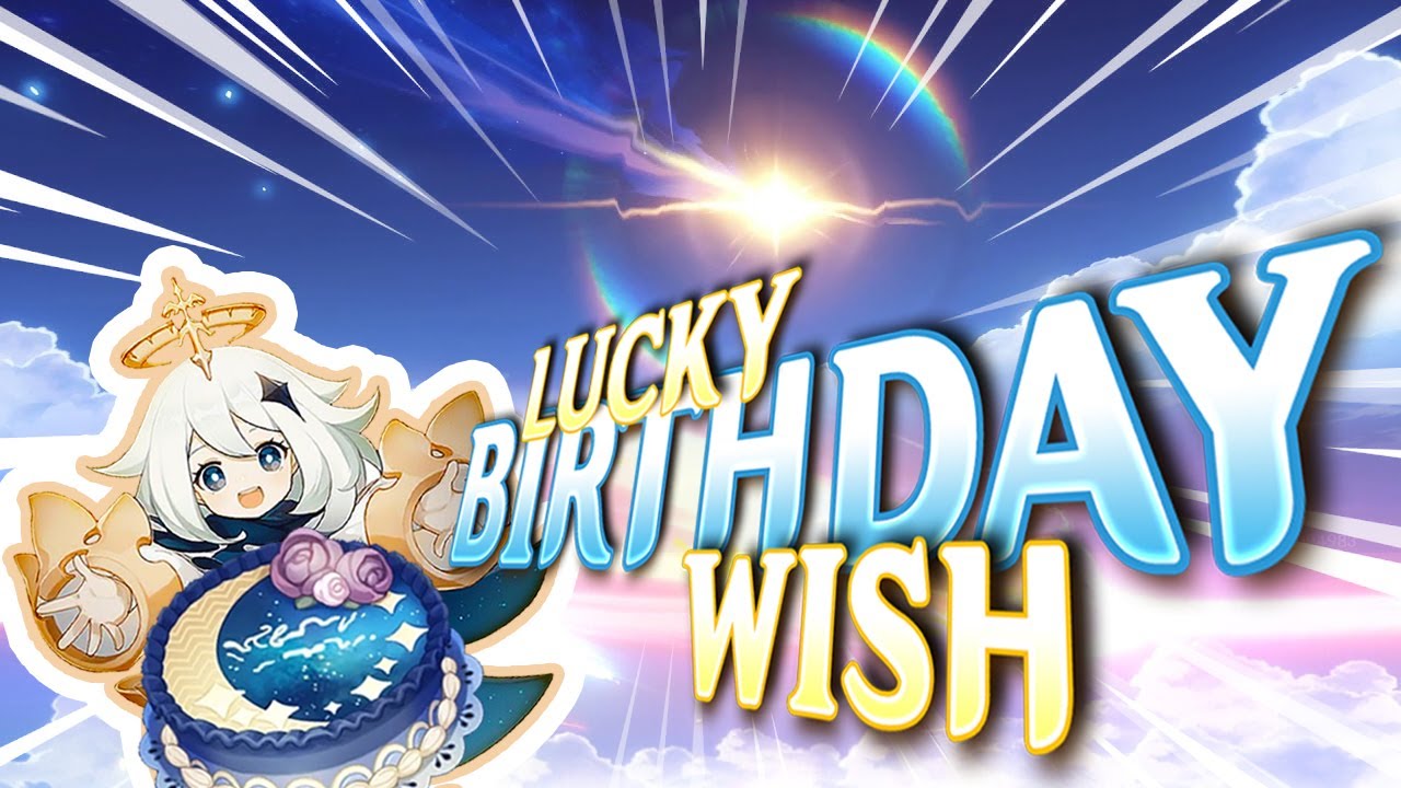 Paimon's birthday wish—lucky or scam?? - YouTube