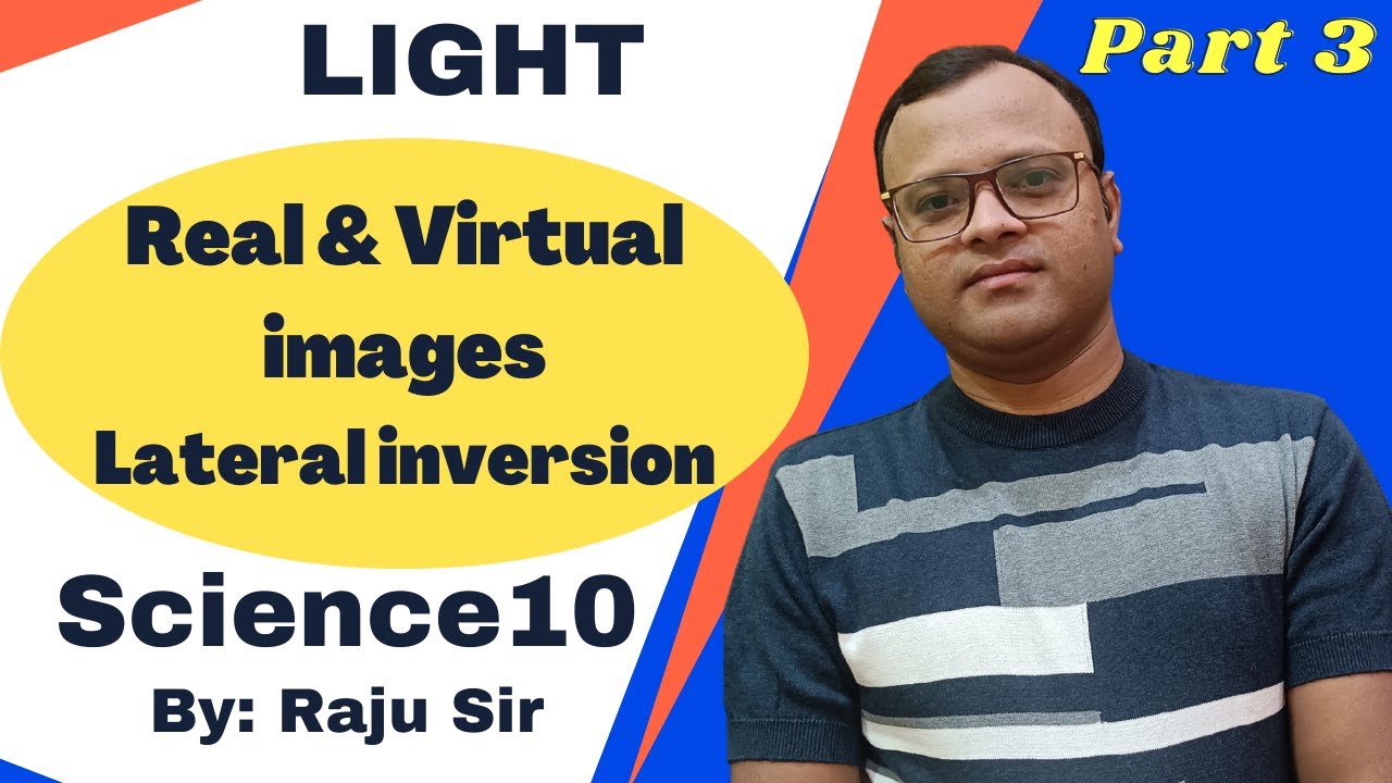 Light-Real & Virtual images, Lateral inversion [Science Class 10] CBSE ...