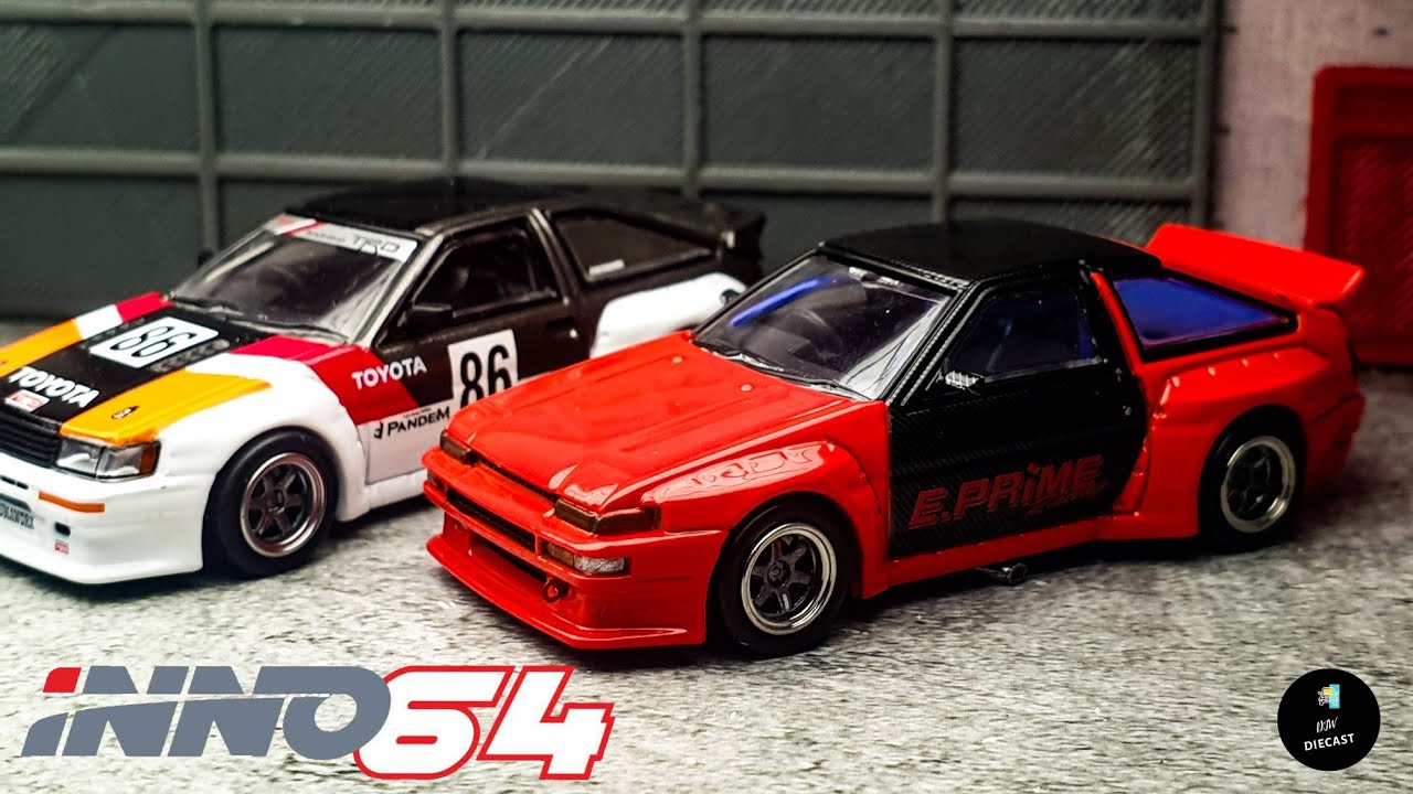 Toyota Sprinter Trueno AE86 Pandem E.Prime Racing by Inno64 | UNBOXING ...