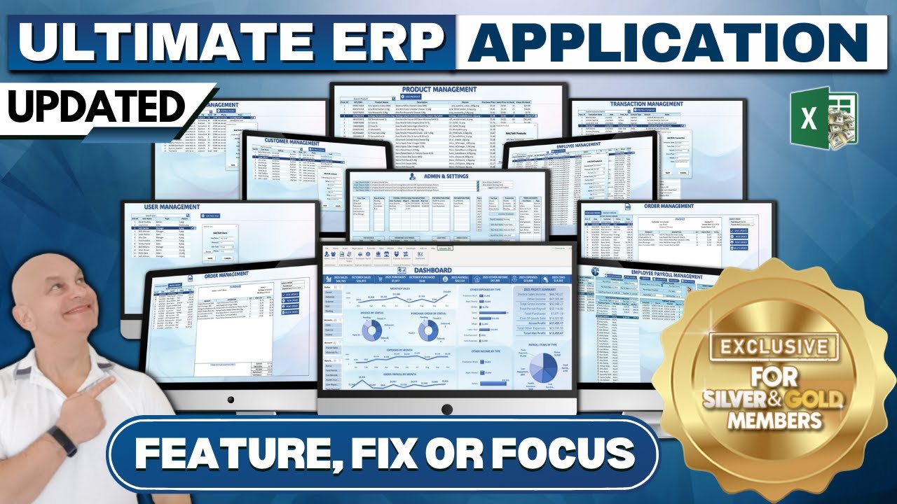 💥MEMBERS UPDATE: Get Brand New Features In The Ultimate ERP Application ...
