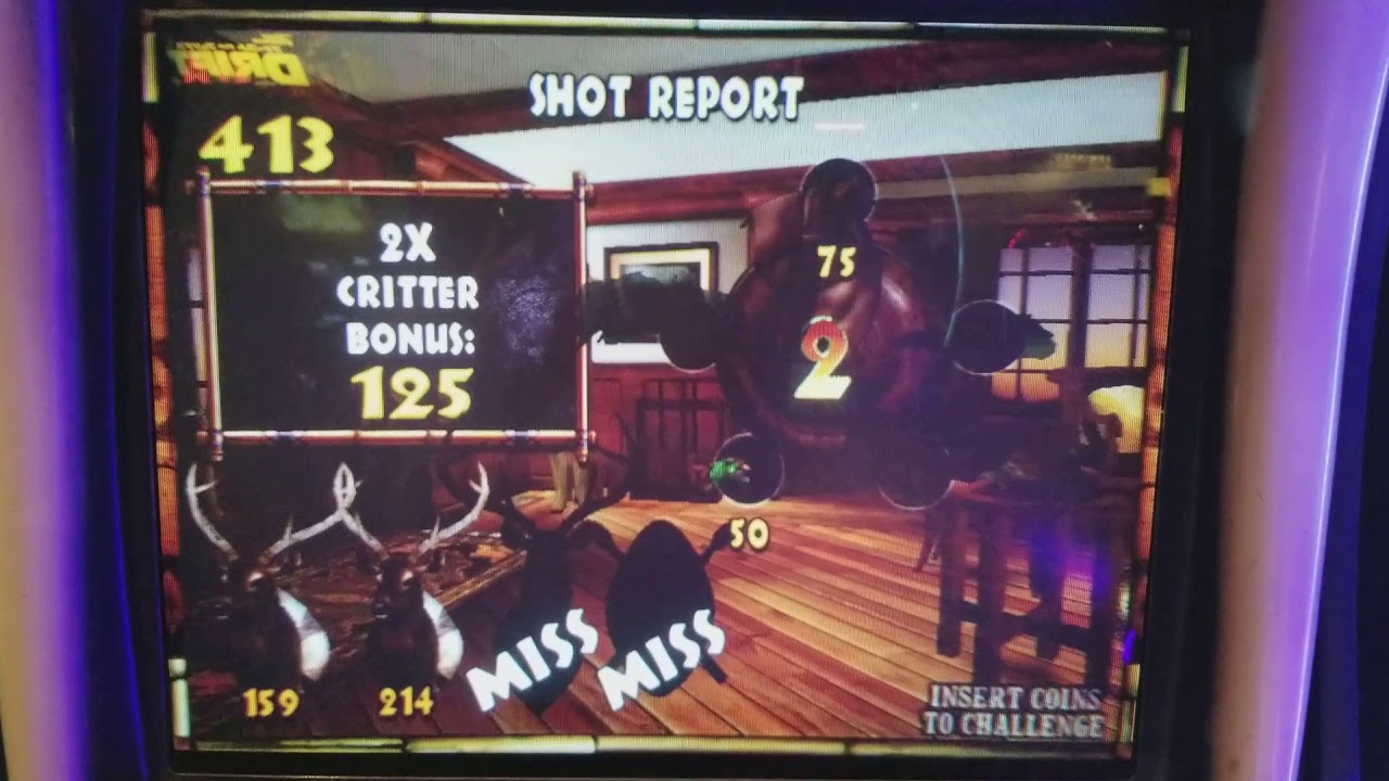 Big buck hunter hero model girls walk across(14) - YouTube