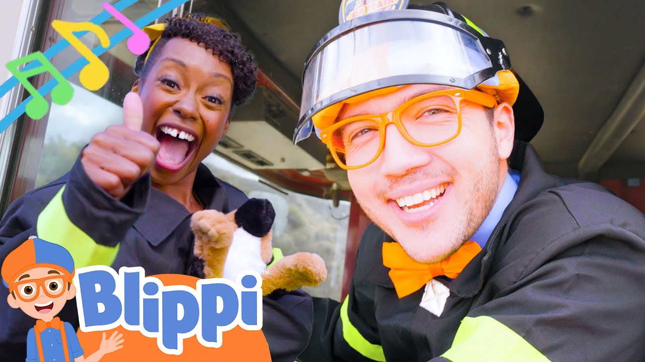 Blippi's Fire Truck Song | Blippi Songs & Music Videos | Healthy Habits ...