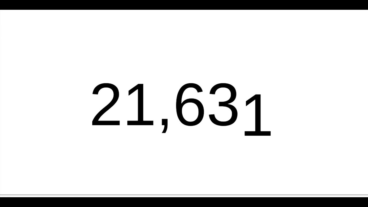 A Number Going Up Part 2 - YouTube