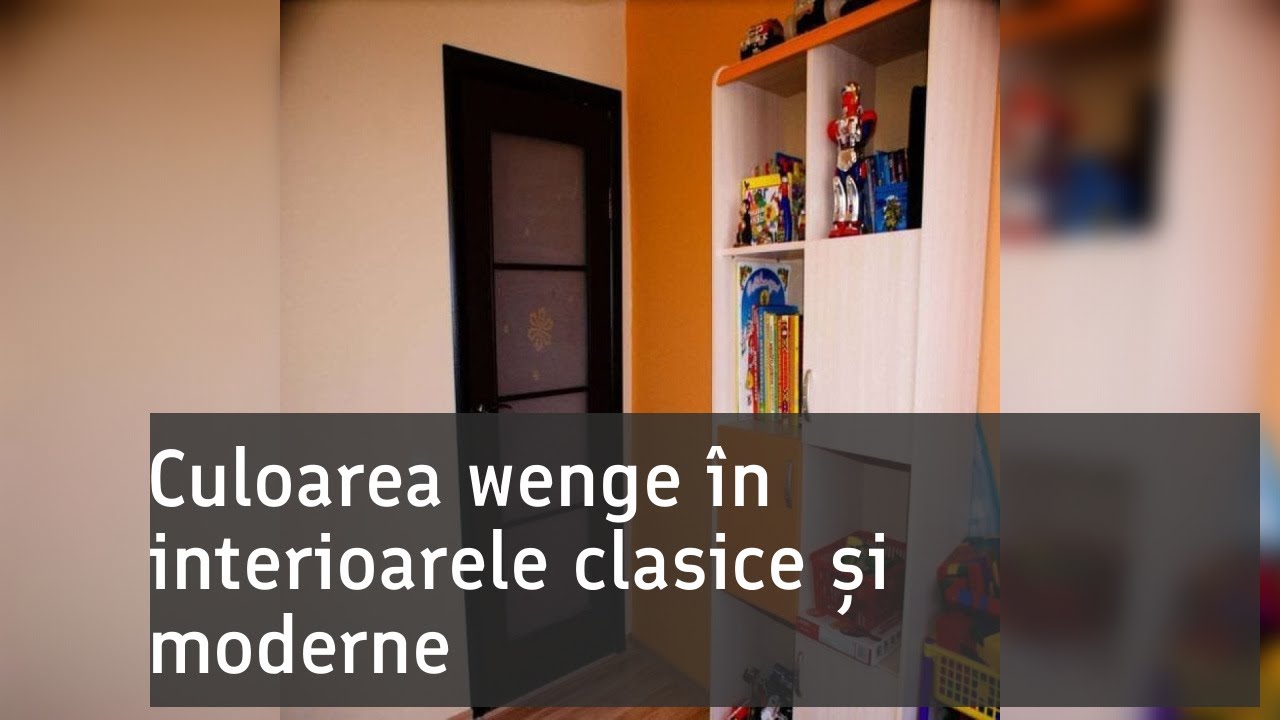 Culoarea wenge în interior: 75 de combinații cu alte nuanțe - YouTube