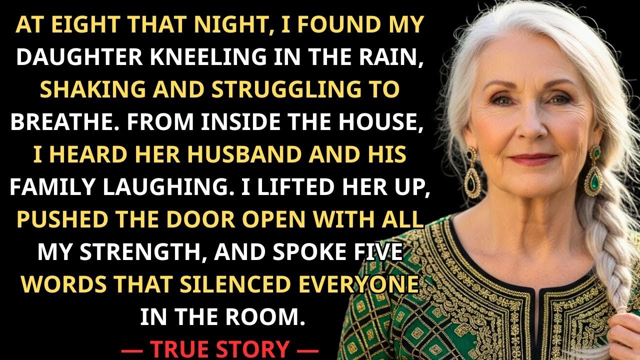 My Son-In-Law Forced My Pregnant Daughter To Kneel In The Rain Over A ...