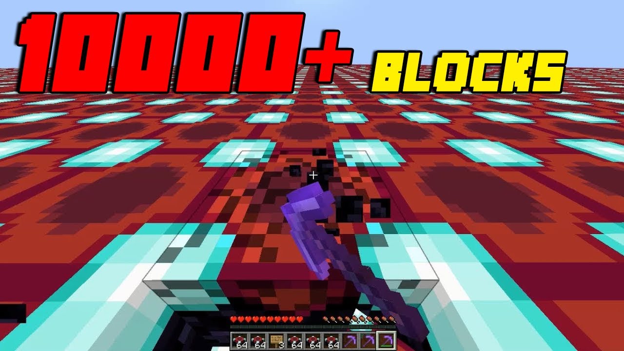 I am mining Enchanting Table for an hour. Minecraft. One hour of mining ...