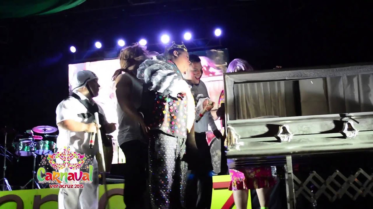CARNAVAL VERACRUZ 2015 ENTIERRO JUAN CARNAVAL - YouTube