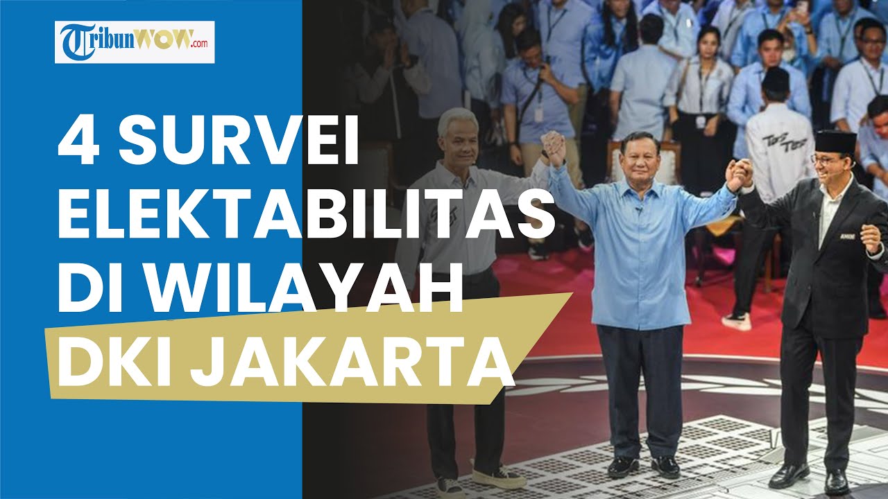 4 Hasil Survei Terbaru Edisi Dki Jakarta Prabowo Gibran Dominasi Amin