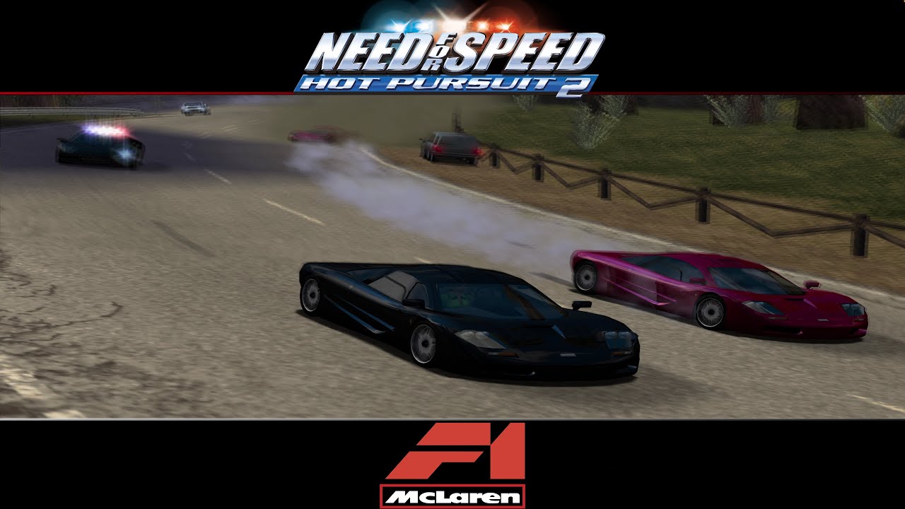 Need for Speed: Hot Pursuit 2 - McLaren F1 - Alpine Trail II - 8 Laps ...