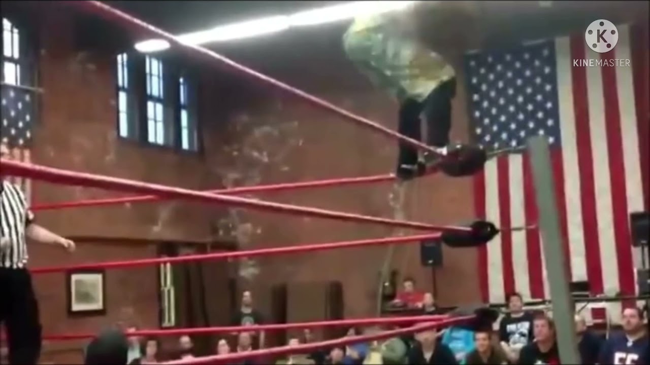 Worst wrestling botch (brutal) - YouTube