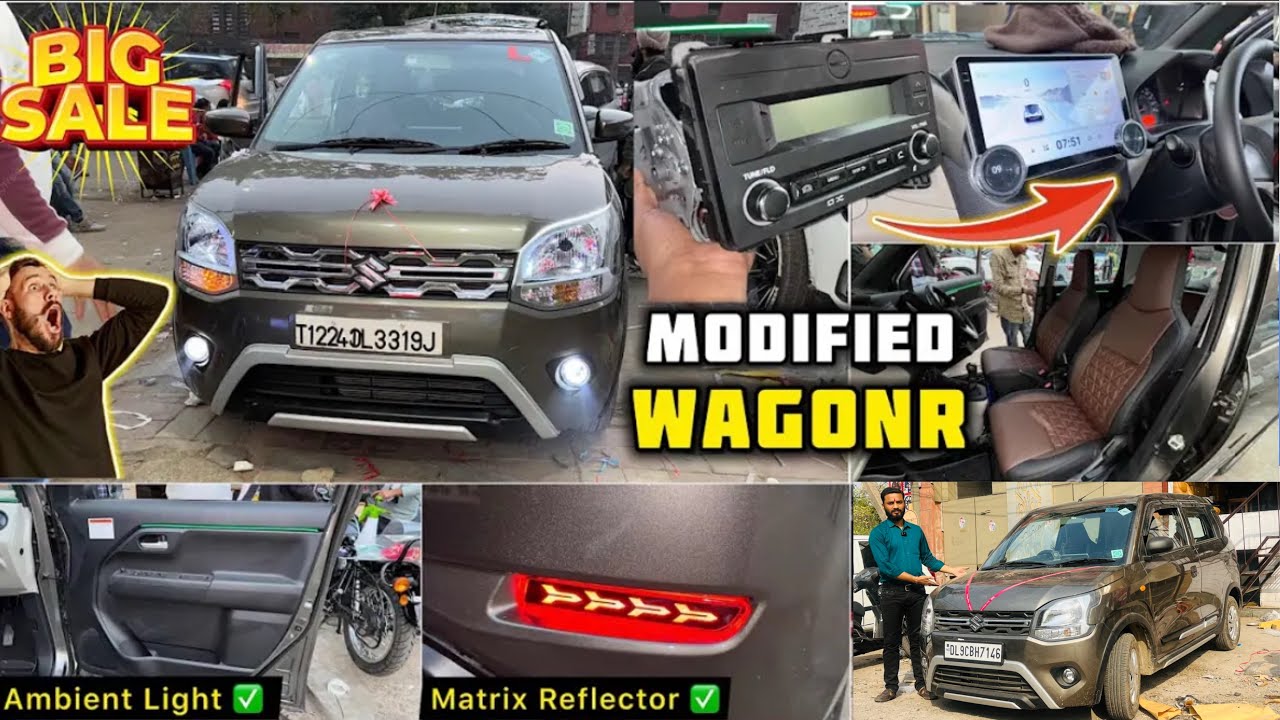 WagonR VXI Modification Maruti WagonR VXI Modified WagonR Base To Top ...
