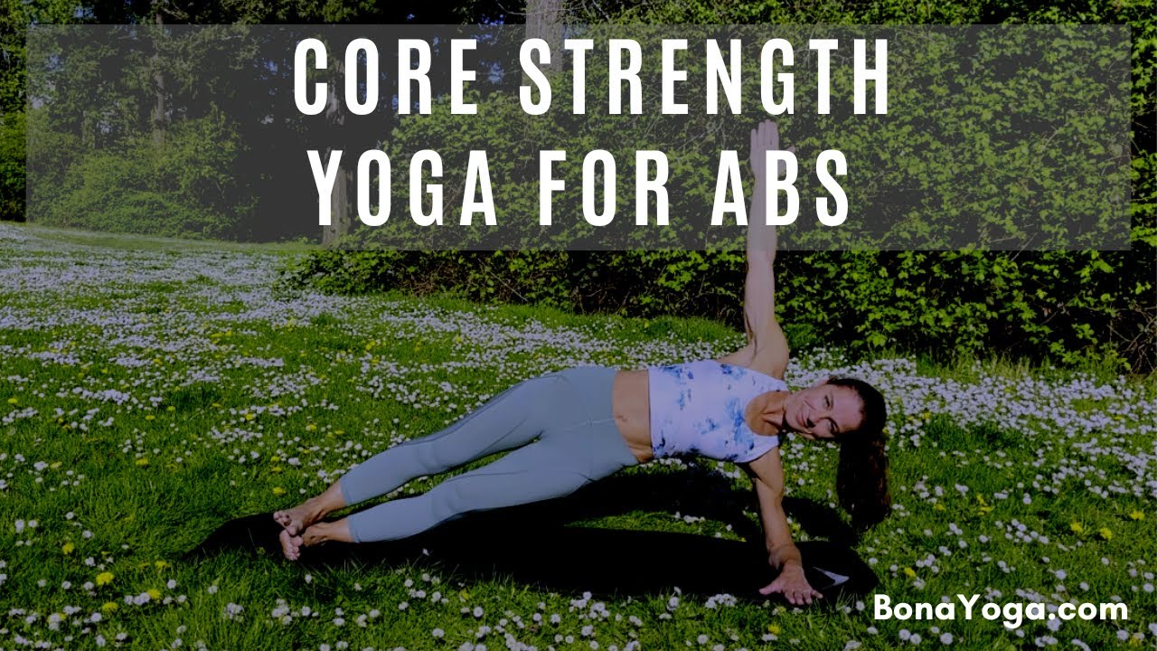 15 Min Core Strength | Yoga For Abs - YouTube