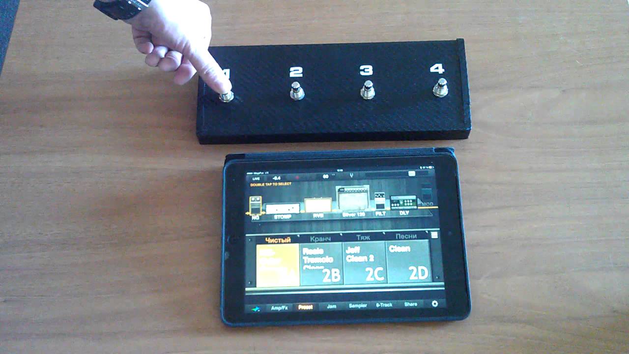 Airswitch - DIY Bluetooth footswitch for IOS - YouTube