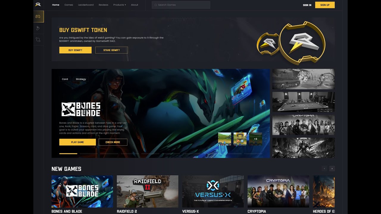 How many games are running on the GameSwift launcher? GameSwift $GSWIFT Tokenomics reviewed ...