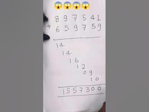 Mathematics Tricks | Math trick | Addition Trick | Mathematics Calculation Tricks | # ...