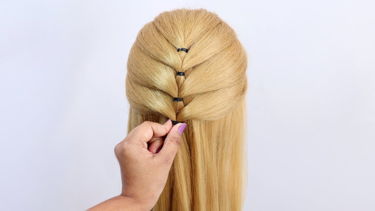 Engagement Special Braid hairstyle ! - YouTube