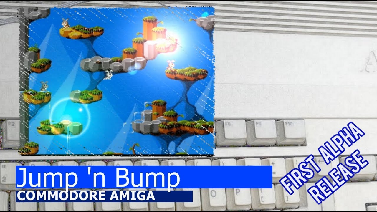 Commodore Amiga -=Jump 'n Bump=- first alpha release - YouTube