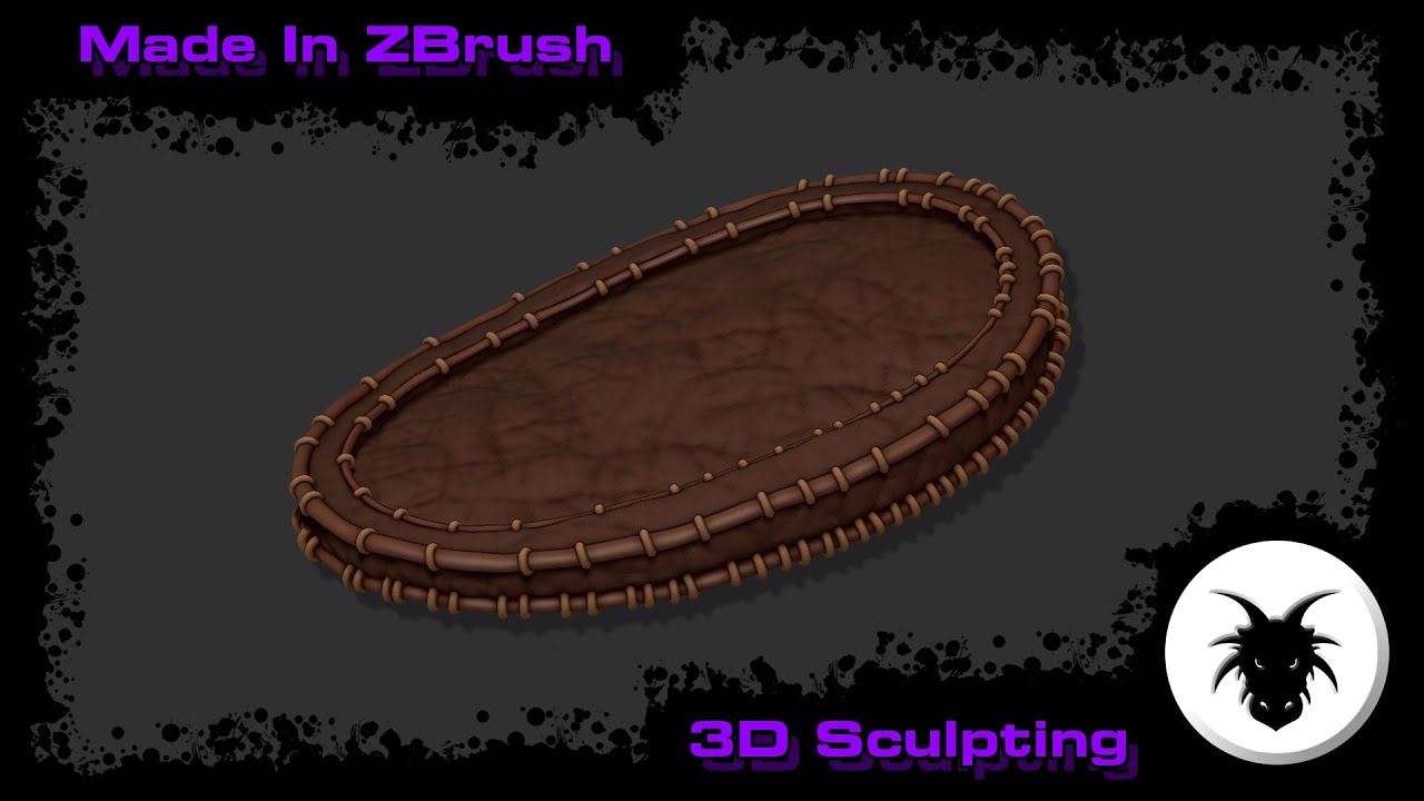 Using Polygroups and Frame Mesh to insert IMM stitches in ZBrush # ...