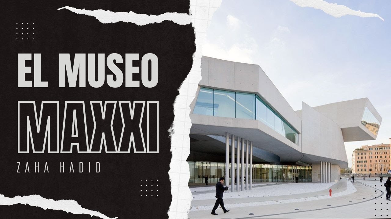 🔴 El MUSEO MAXXI de ZAHA HADID en ROMA: descubre su IMPRESIONANTE e ...