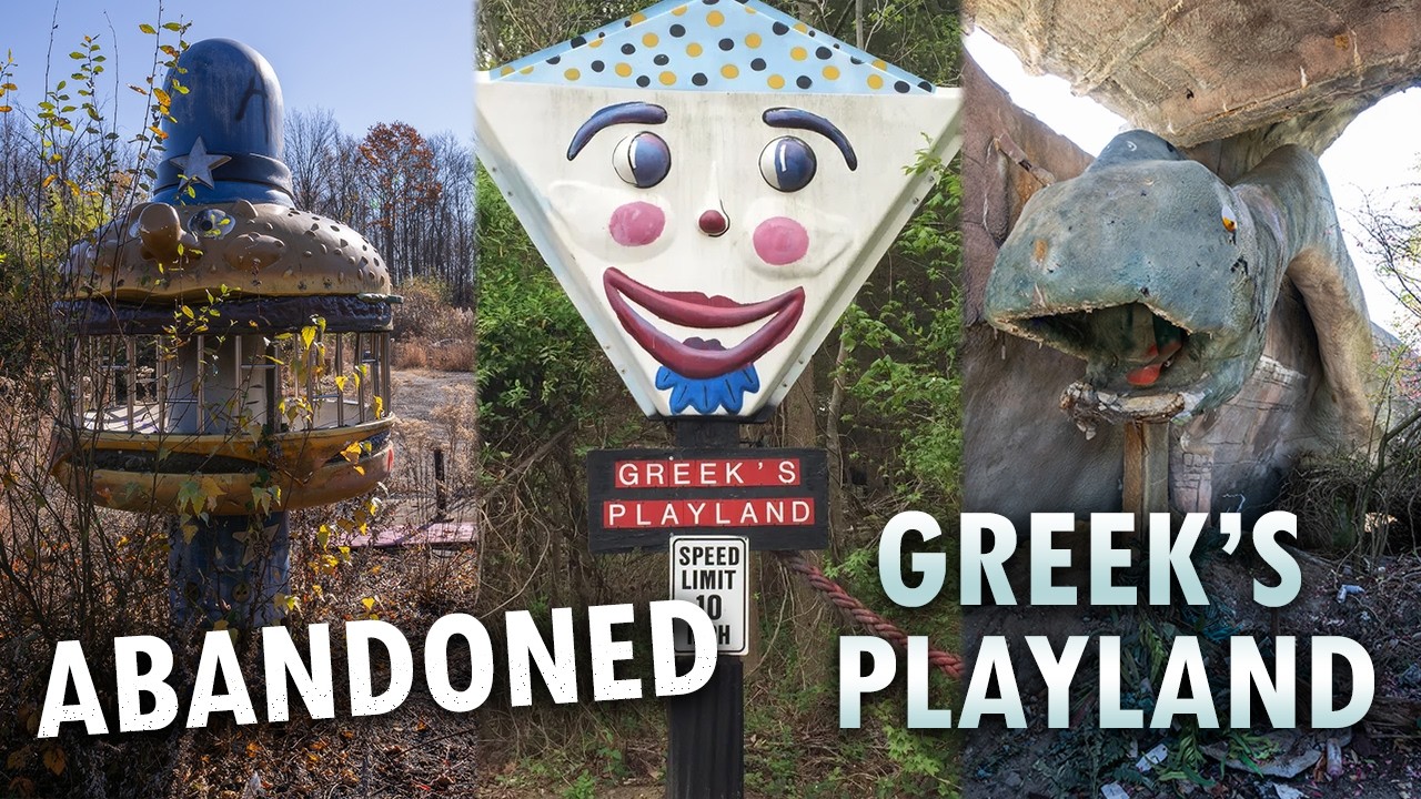 Abandoned Greek's Playland & Stone Museum - Monroe, New Jersey - YouTube