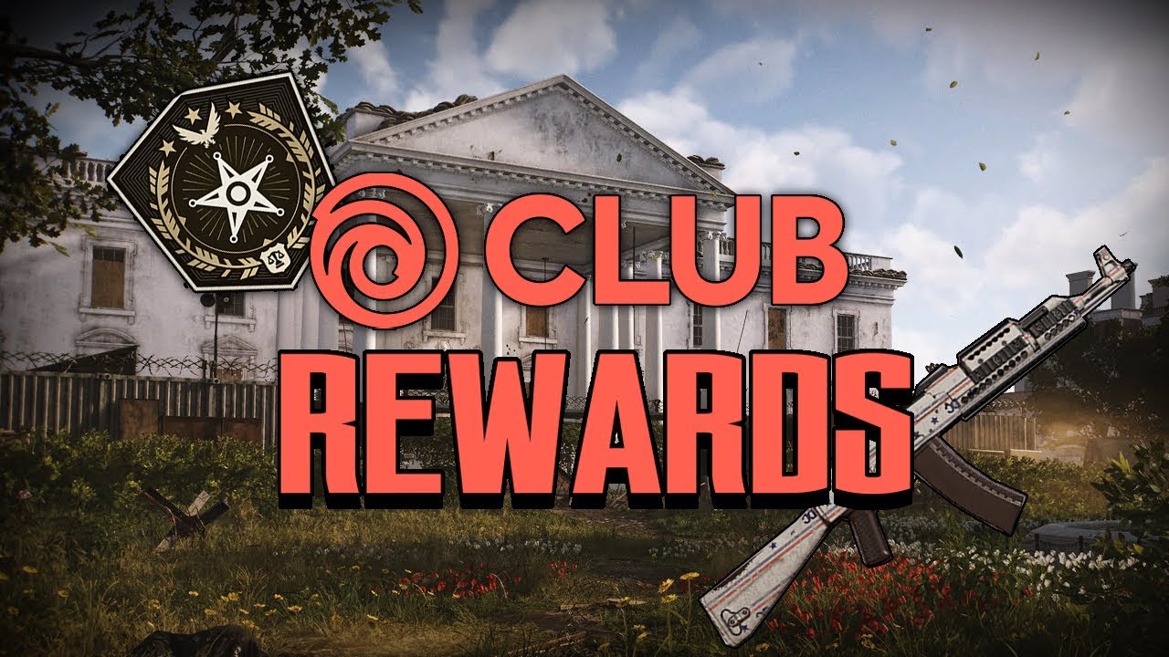 UBISOFT CLUB REWARDS + SHIELD REWARDS! The Division 2 - YouTube