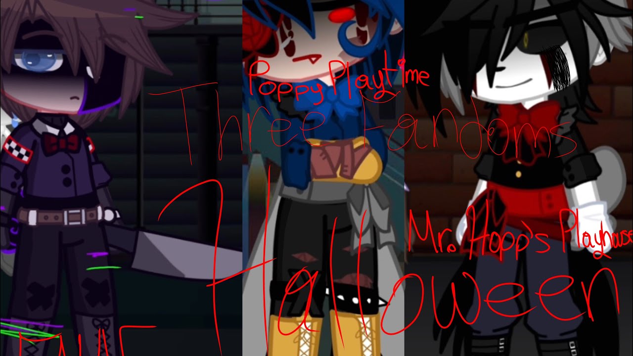 Halloween with three fandoms!||Halloween special ||Original? - YouTube