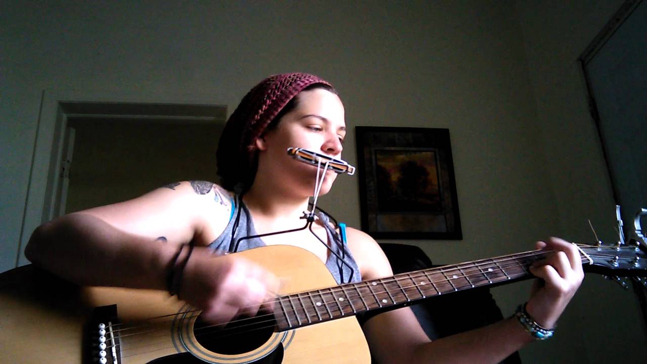 Victoria Backle jammin with harmonica - YouTube