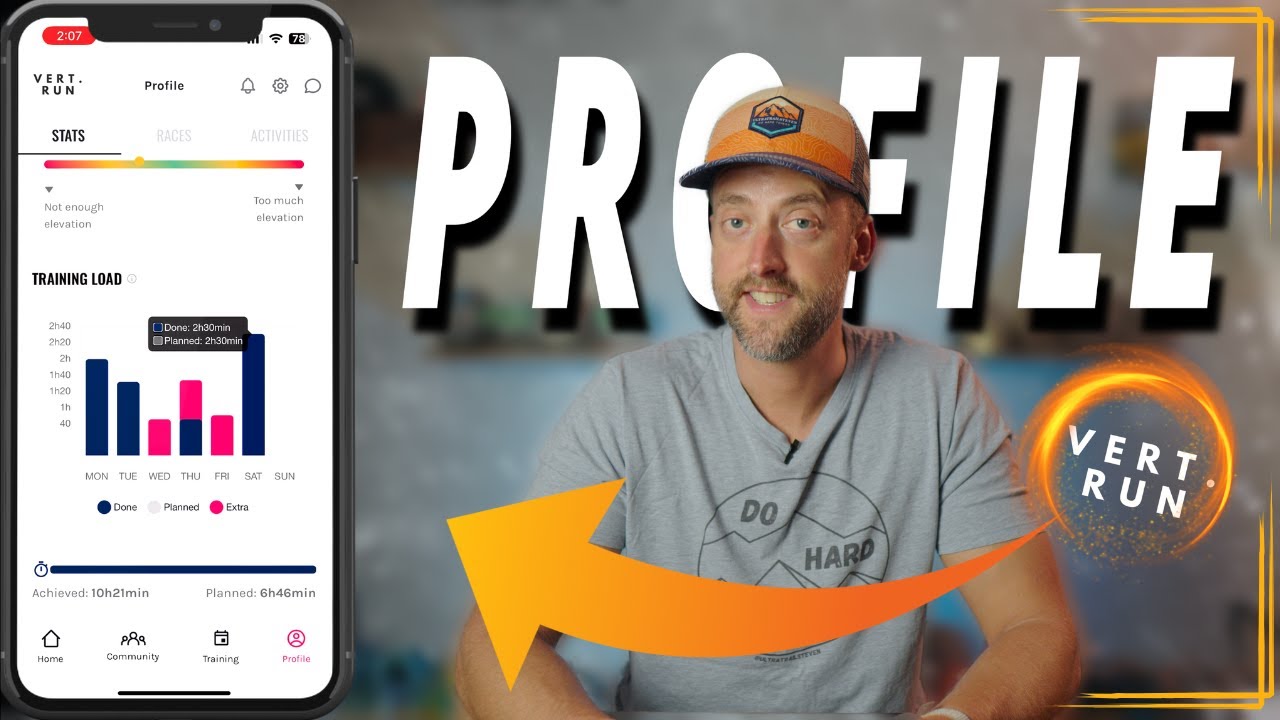 Vert.run App / Profile Tab Explainer / Part 2 of 4 - YouTube