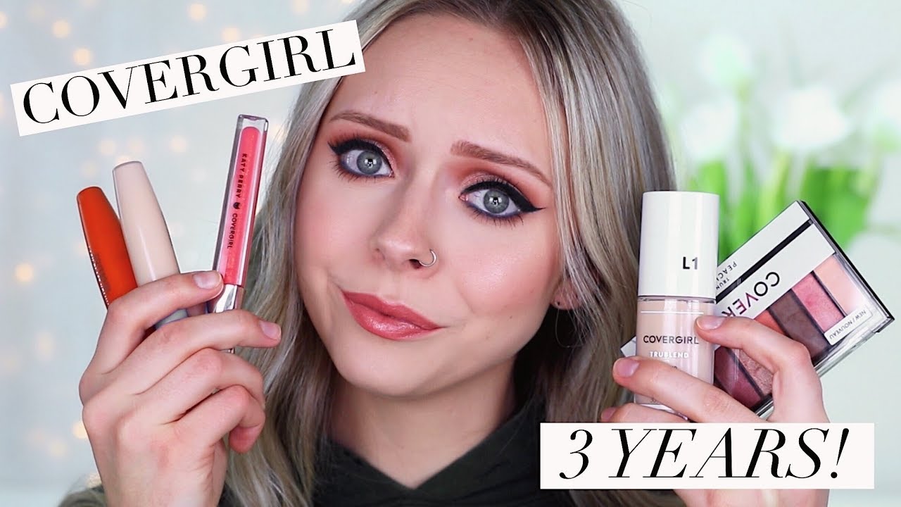 USING COVERGIRL FOR THE FIRST TIME IN 3 YEARS?? Full Face of CoverGirl ...