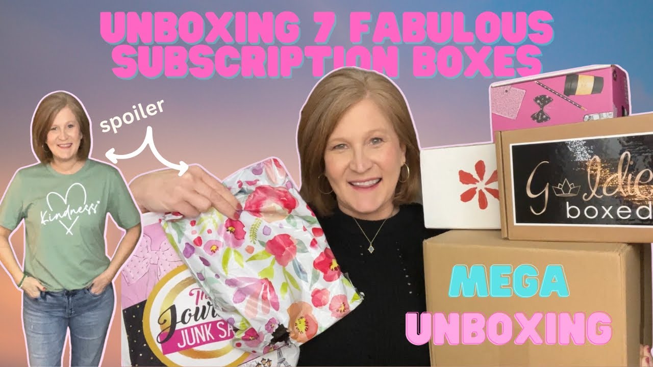 Opening 7 Fabulous Subscription Boxes | February 2023 | Subscription ...