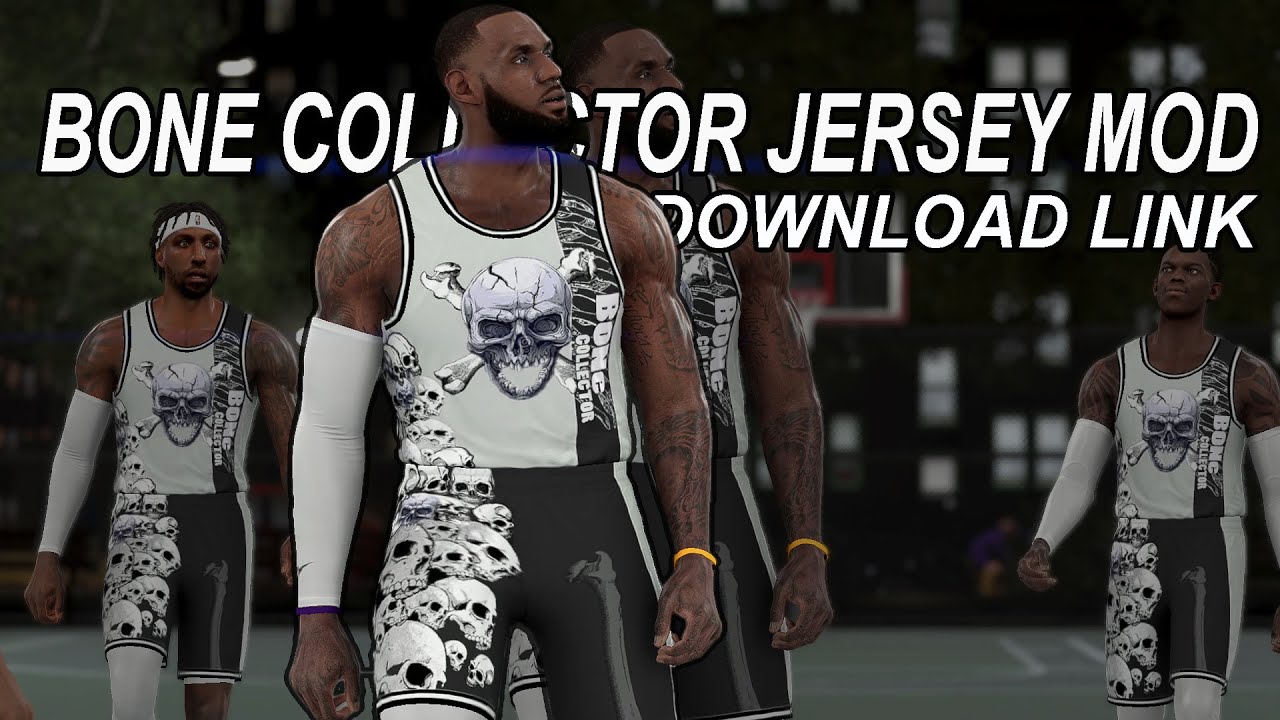 NBA2K21(PC)The Bone Collector Jersey Mod - YouTube