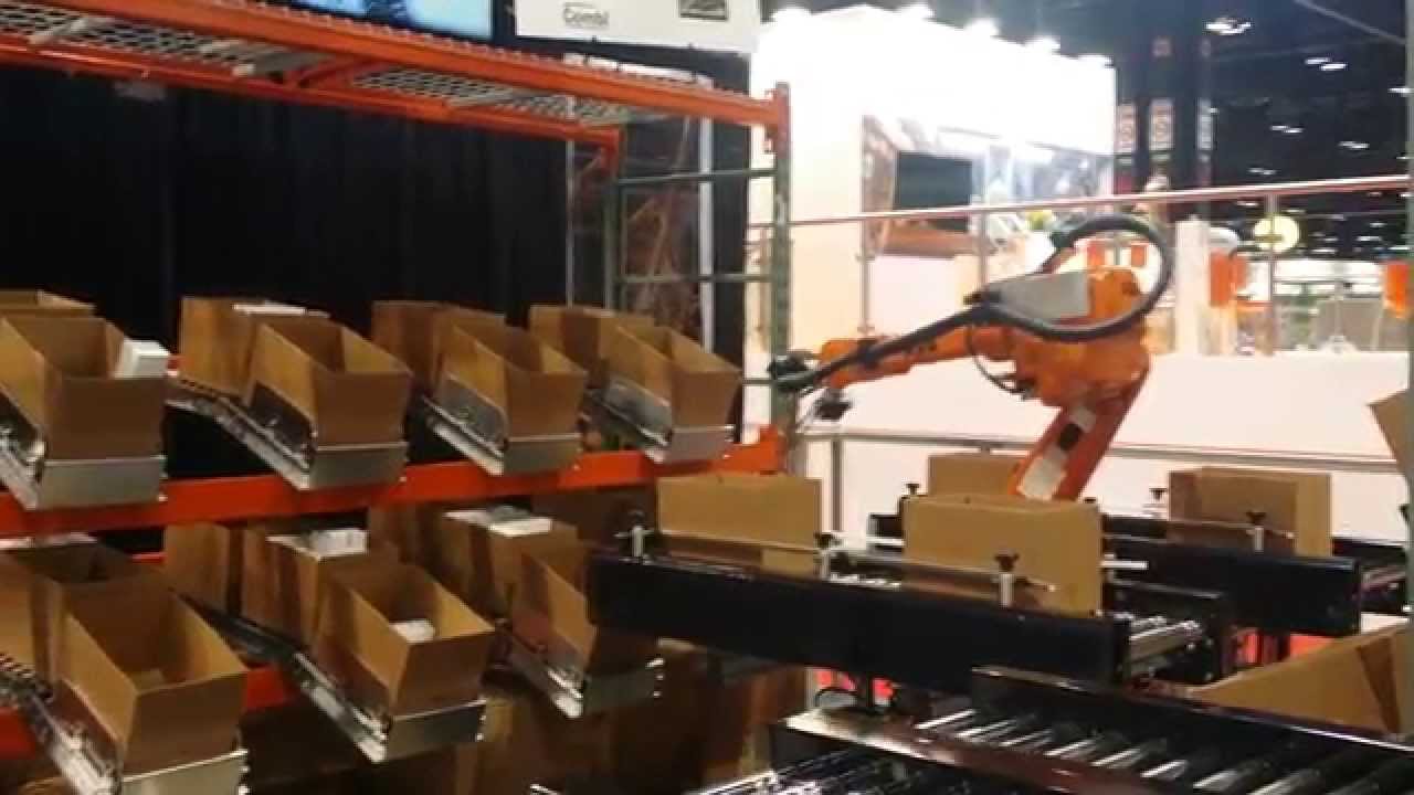 Robotic Order Fulfillment Part1 - YouTube