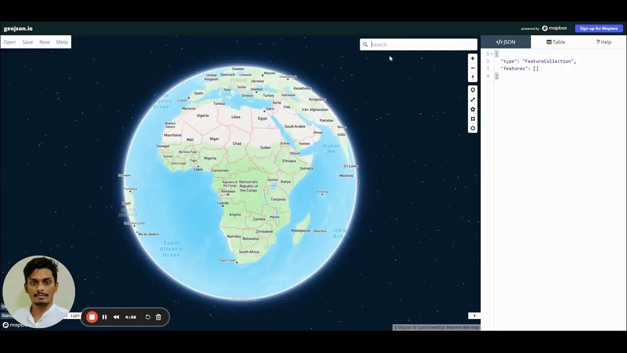 Creating a GeoJSON File with polygon and point - Online - YouTube
