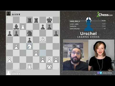 Urschel Learns Chess with John Urschel and Anna Rudolf -- April 13th ...