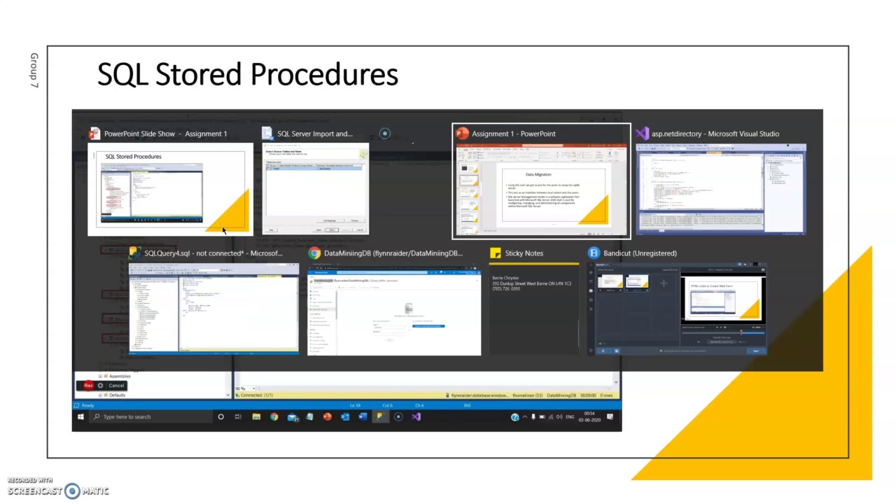 ASP.Net Web application using Azure SQL Database & C# - YouTube