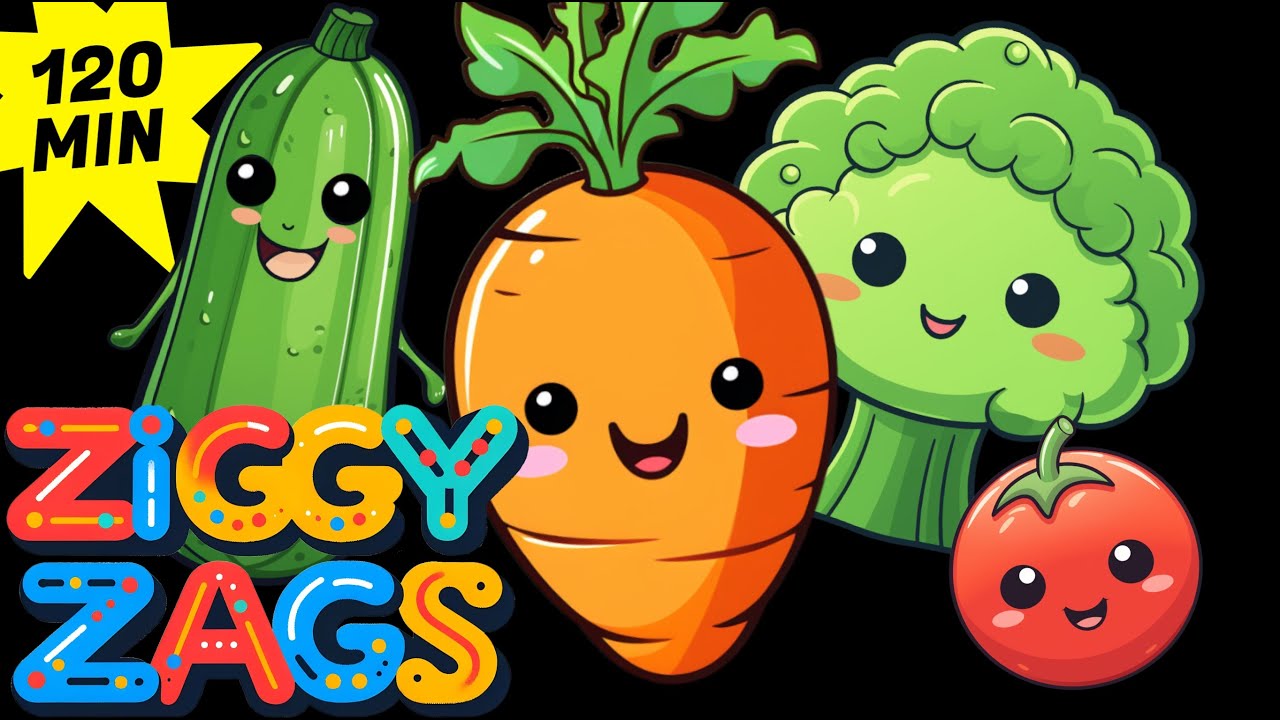 Vegetables Dancing For Babies - Funky Veggies EXTENDED! - Baby Sensory ...