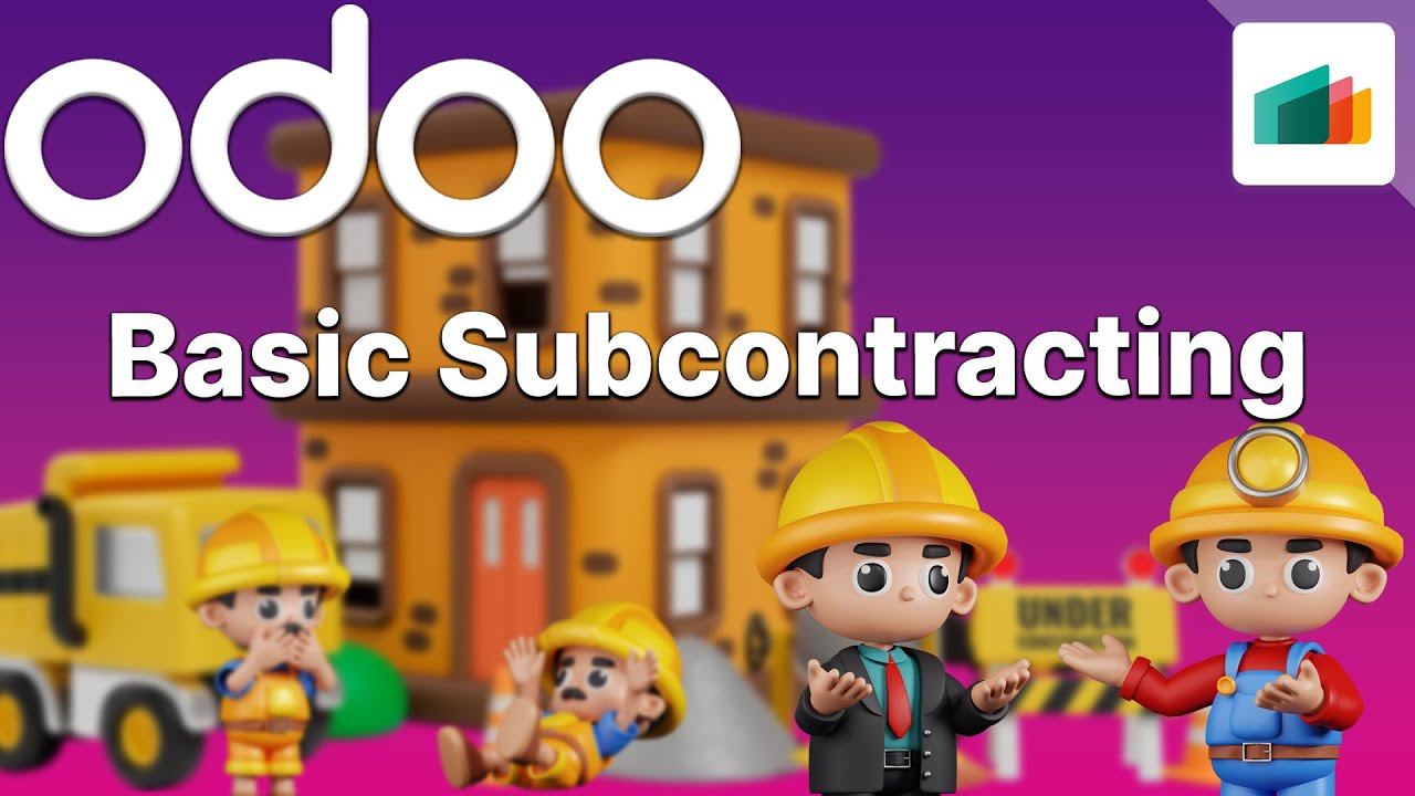 Basic Subcontracting | Odoo MRP - YouTube