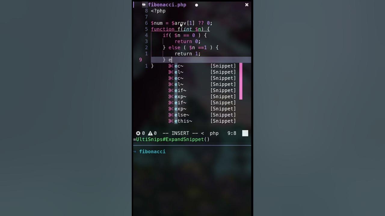 Fibonacci Sequence In Php Asmr Programming Youtube