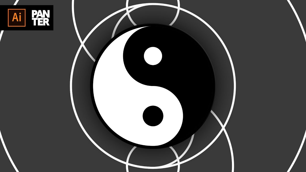 How To Design Yin Yang Symbol Adobe Illustrator Tutorial YouTube How To Design Yin Yang Symbol Adobe Illustrator Tutorial YouTube